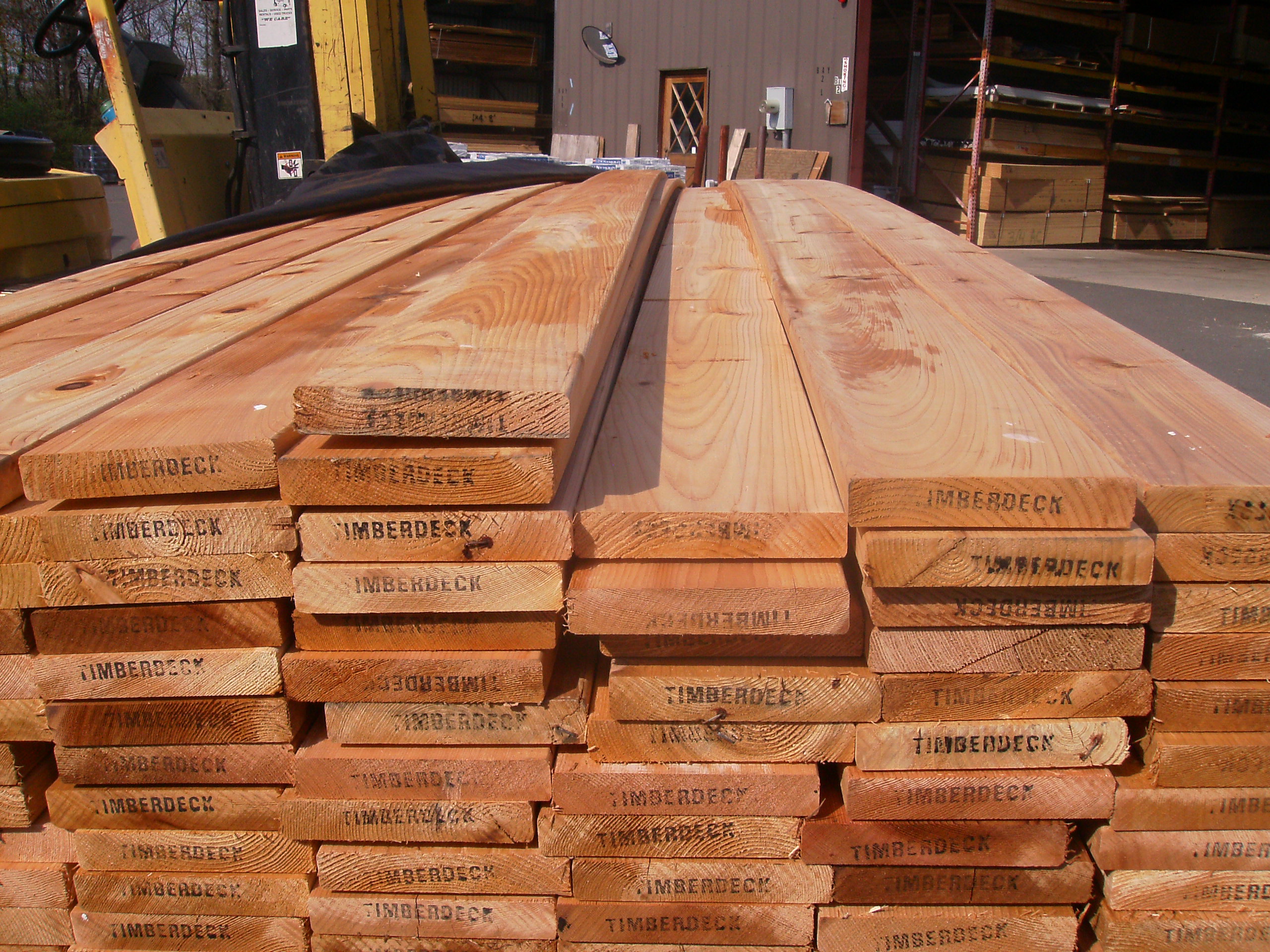 Beckerle Lumber CEDAR.